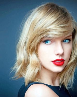 The Pretty Taylor Swift - Singers Paint By Numbers - Paint by numbers UK