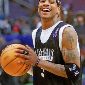 Allen Iverson Wearing A Durag - Basketball Paint By Numbers - Paint by ...