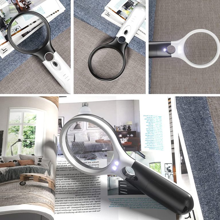 Hand Held Magnifying Glass - Paint by numbers UK