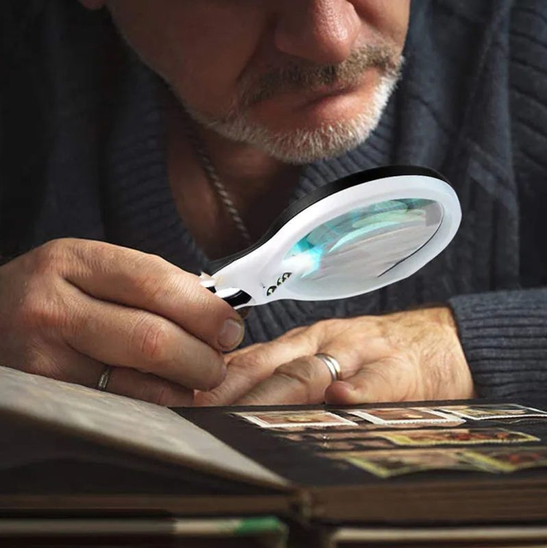 Hand Held Magnifying Glass - Paint by numbers UK