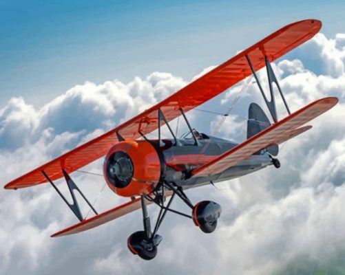 Airplane - Paint By Number - Paint by numbers UK