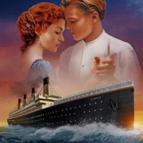 Titanic Jack And Rose - Paint By Number - Paint by numbers UK